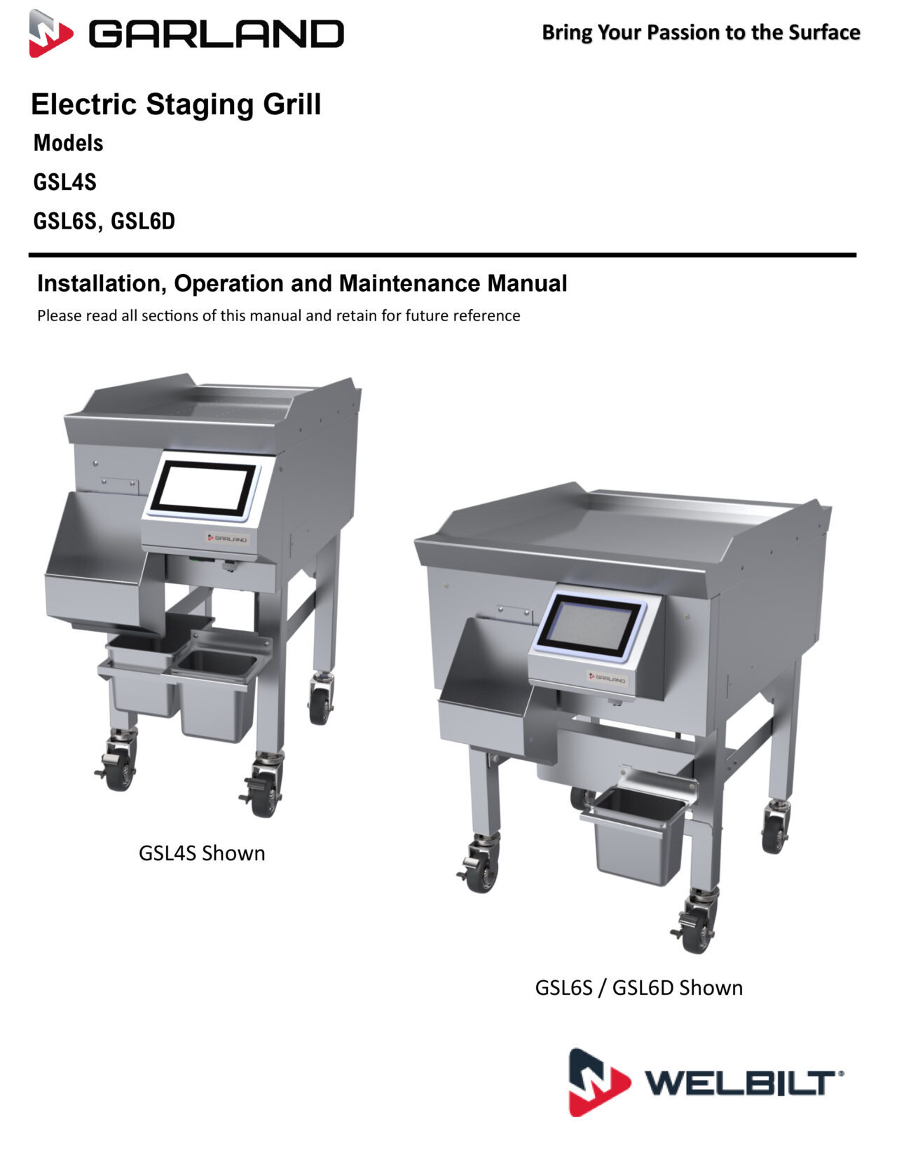 Spec Sheets & Service Manuals | Wendy's DSG2